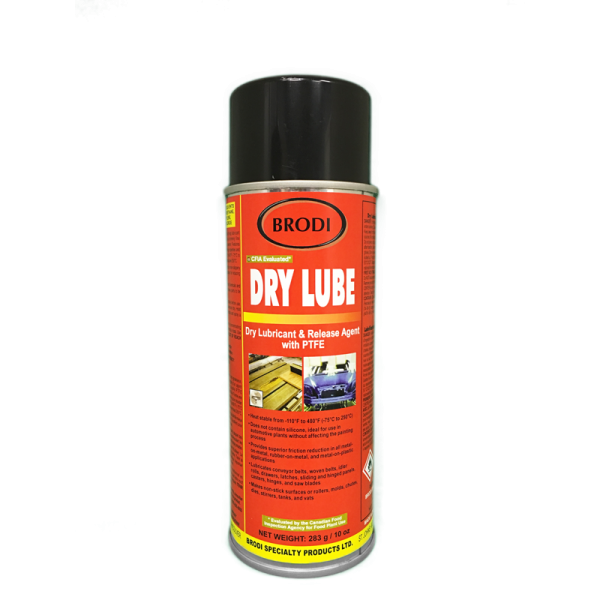DryLube, Dry Lubricant & Release Agent with PTFE