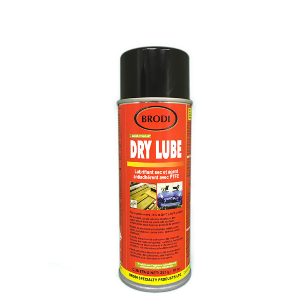 DryLube, Dry Lubricant & Release Agent with PTFE