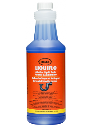 Liquiflo, Fumeless, Alkaline Drain Opener & Maintainer that Kills BioFilms