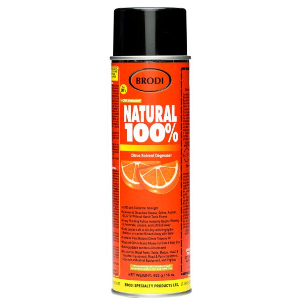 Natural 100%, Citrus Solvent Degreaser