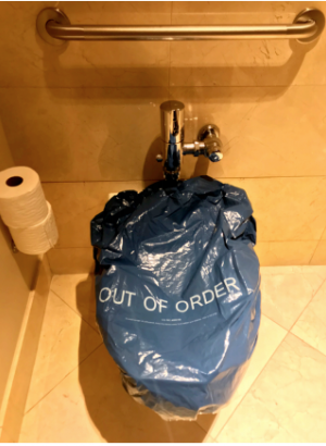 Out Of Order Bag, Professional grade cover bag for clearly and safely ...